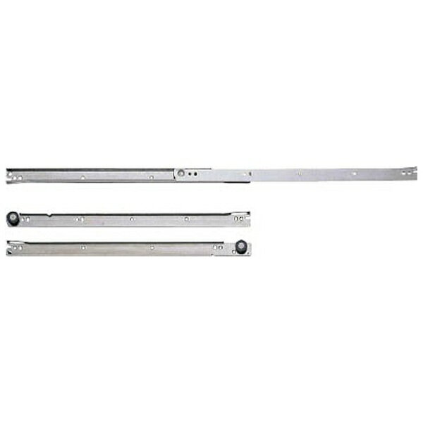 ■ローラタイプの3/4スライドの2段引きレールです。■レールの脱着ができます。■レール端部がR形状（傾斜状）のため、最後までしっかり閉じるクロージング機構付です。■ウレタンローラーを使用しているため静かでスムーズに動きます。■引き出しを閉め...