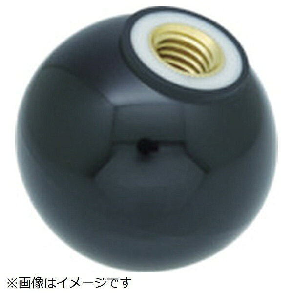 ■ABS樹脂製なので、色が安定しています。【仕様】・芯金付タイプ・色： 黒： ・外径（mm）： 40・ねじ寸法： M12×1.75・ねじ深さ（mm）： 18【材質／仕上】・グリップ： ABS樹脂・芯金： 黄銅【注意】・接着剤使用の際はABS...