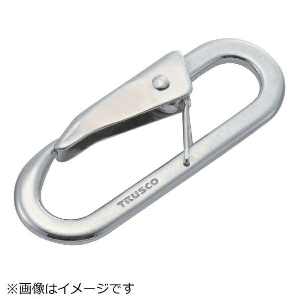 ■外れ止めフックが付いていますので、絡まりを防ぎます。【用途】・連結金具として。【仕様】・使用荷重（kN）： 0.59・D（mm）： 8・L（mm）： 98・W（mm）： 39・S1（mm）： 14・S2（mm）： 13・t（mm）： 6.5