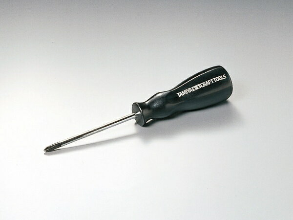 タミヤのRCカーに使われている2mm〜2.6mmのプラスネジに合わせて開発されたドライバーです。■JIS規格のM2〜M2.6のネジに適合。小さめのネジのしめ込みに、工作や家庭用にも便利です。軸の部分は特殊合金鋼を使い強度十分。手によくなじむ...