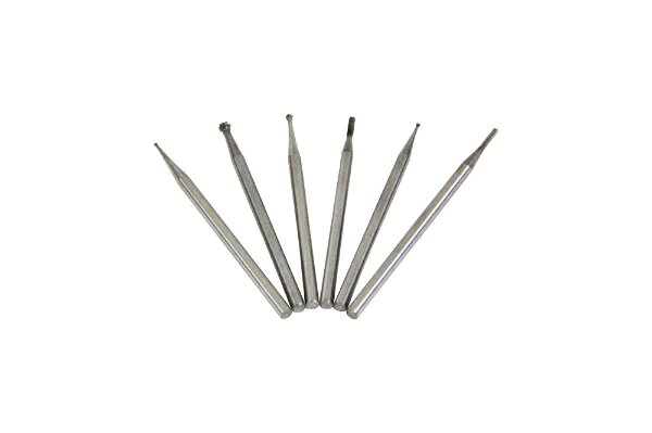ホビールータ用のアクセサリーです。■ホビールータ用のハイスビット6本組です。■品名コード： 1670061。■適用機種： HR-100。