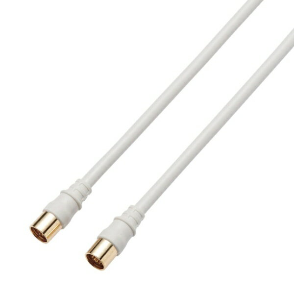 高シールド低損失ケーブル採用により2K・4K・8K放送に対応。 低損失4Cケーブル使用。 両端ストレートプラグ付でテレビやレコーダーへの接続に便利です。 分配器とテレビやチューナー付きパソコンなどの接続にお勧めです。 シールドプラグ採用だか...