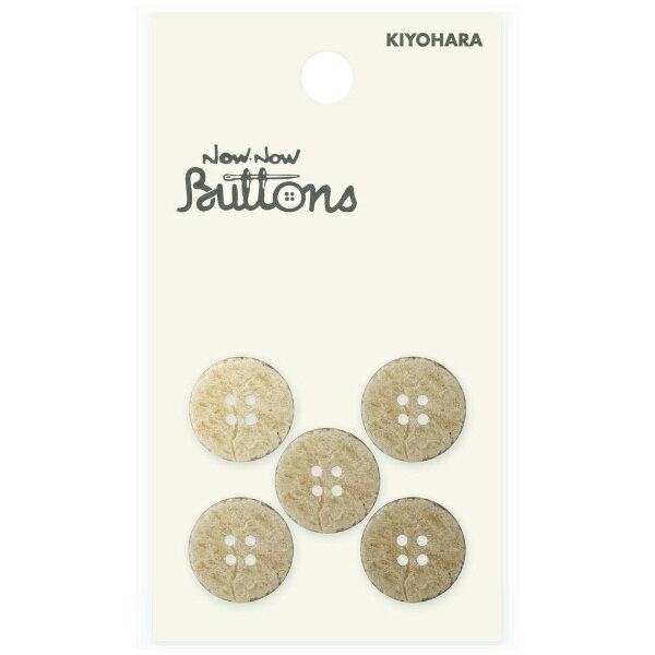 ■手作りしたい気持ちを盛り上げる、様々な作品イメージに対応できるボタンシリーズです。■天然のヤシボタン。■表裏がなく、お好みでご使用いただけます。