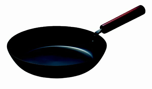 鉄の優れた熱伝導性で、食材をスピーディーに調理できます。蓄熱性にも優れ、均一に加熱。シリコンコーティングにより、焦げ付きにくく、お手入れも簡単です。炒め物や煮込み料理など、幅広い料理に活躍します。丸柄ハンドルで持ちやすく、使い勝手も抜群。