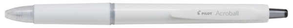 「アクロボール」は、なめらかな書き味とカスレのない濃い筆跡が特長の油性インキ「アクロインキ」を採用した油性ボールペンです。アクロボールに使用しているアクロインキは、粘度を一般的な油性ボールペンの1／5にすることで、水性に近いサラサラなインキ...