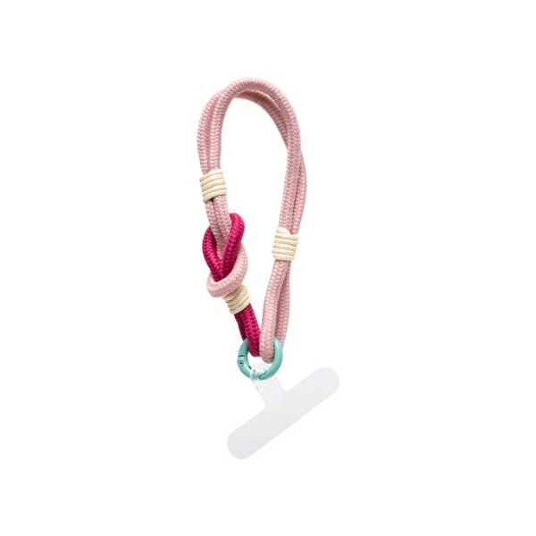 カラフルPOPなストラップで街に出よう！2本のカラフルなコードが絡まった、個性的なデザインが特徴のDOLLY TIE ドリータイストラップ。見た目も鮮やかで、ファッションアイテムとしてもGOOD！・手首に掛けて落下防止に・カラフルだからバッ...