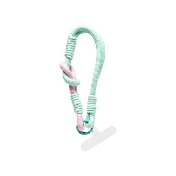 カラフルPOPなストラップで街に出よう！2本のカラフルなコードが絡まった、個性的なデザインが特徴のDOLLY TIE ドリータイストラップ。見た目も鮮やかで、ファッションアイテムとしてもGOOD！・手首に掛けて落下防止に・カラフルだからバッ...