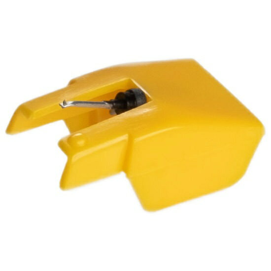 対応レコードプレーヤー：AD-5、AD-7、APS-13、DP-91D、セレクト96Lこの代替針（交換針）は「合成ダイヤ丸針」タイプです。標準的な円錐形状を持つ、一般的なレンジの音域を再生する汎用モデルです。一般的な寿命は約200時間です。