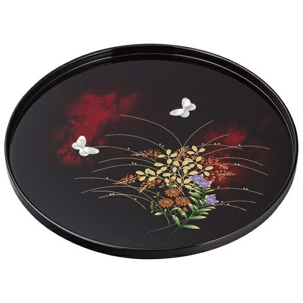 MIYABI Gift Collectionより、和柄の丸盆です。