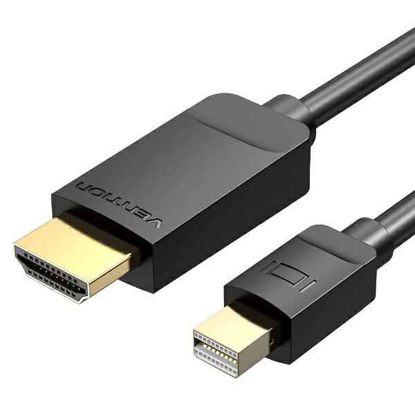 mini DisplayportからHDMIへの変換ケーブルです。「HAB Mini DP to HDMIケーブル Black」■低消費電力で高性能なHD変換チップを搭載し、高画質を損なわずモニターへ映し出すことができます。