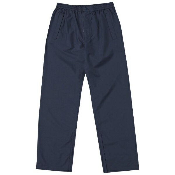 撥水力を兼ね備えたレインパンツラミネート2層構造で撥水力を確保、背中にはベンチレーション機能があり通気性もよく、シーンを問わず愛用いただけるシンプルなデザインも魅力です。【初期耐水圧:11，000mm、透湿度:11，000g/m2/24h】