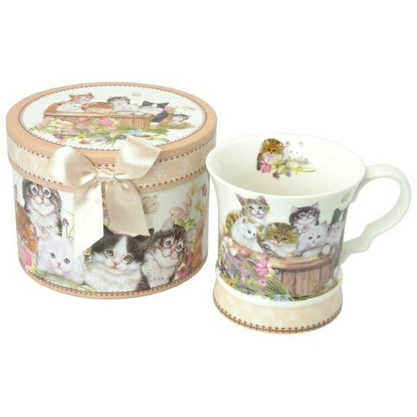 上品な花柄が魅力のロイヤルアーデン製マグカップです。300mlの容量で、電子レンジ使用可能。ギフトボックス入りなので、プレゼントにも最適です。高級感のある華やかなデザインは、贈り物として喜ばれること間違いなし。食洗機は使用できませんのでご注...