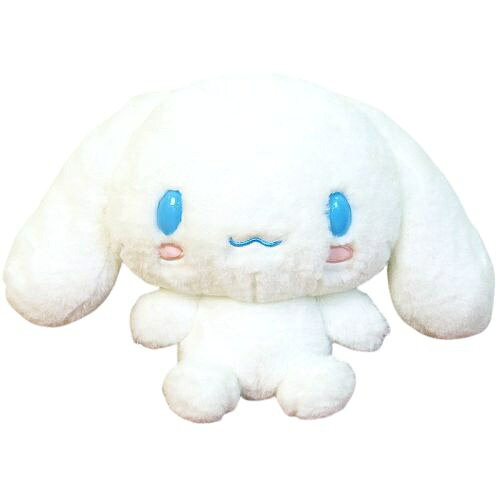 やわらかい触感のほわほわぬいぐるみシリーズにシナモロールが登場！ぬいぐるみMサイズです！本体サイズ ：幅36cm/奥行15cm/高さ23cm