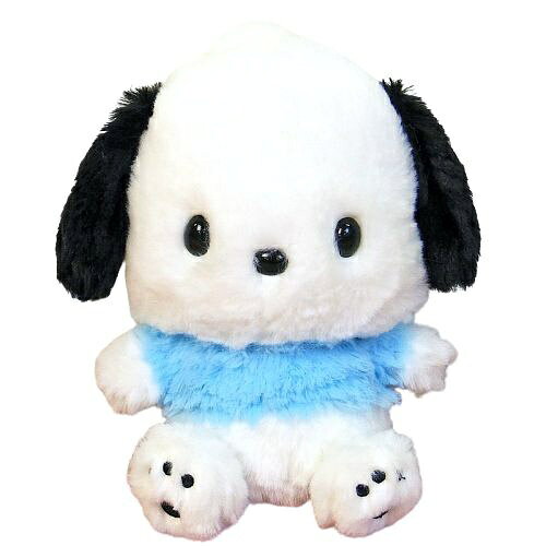 やわらかい触感のほわほわぬいぐるみシリーズにポチャッコが登場！ぬいぐるみSサイズです！本体サイズ ：幅16cm/奥行11cm/高さ18cm