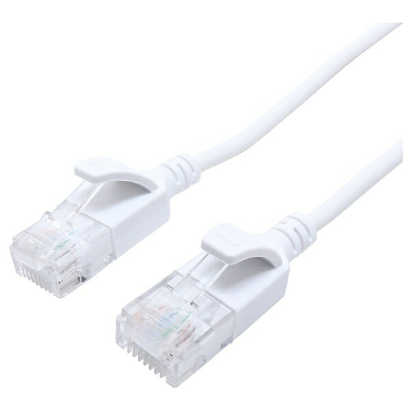 光ブロードバンドに最適な超高速10ギガ（10Gbps）対応LANケーブルラック裏など狭い隙間の配線に最適な極細タイプ■10Gbps（10GBASE-T）対応最大10Gbpsの超高速通信に対応しています。大容量のデータ通信が発生するゲームや動...