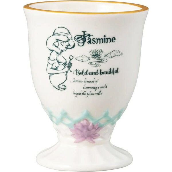 プリンセスの世界観が可愛いタンブラー。■スペシャル感のある台付きフォルムジャスミンがモチーフ。プリンセス感たっぷりのタンブラー！■商品について素材の特性上、表面の濃淡・色ムラ、質感やサイズ等に個体差が出る場合があります。