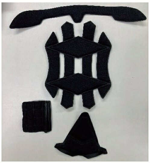 自転車ヘルメット ハット型ヘルメット(H-101)/ツバ付ヘルメット(H-102)用の補修部品です。