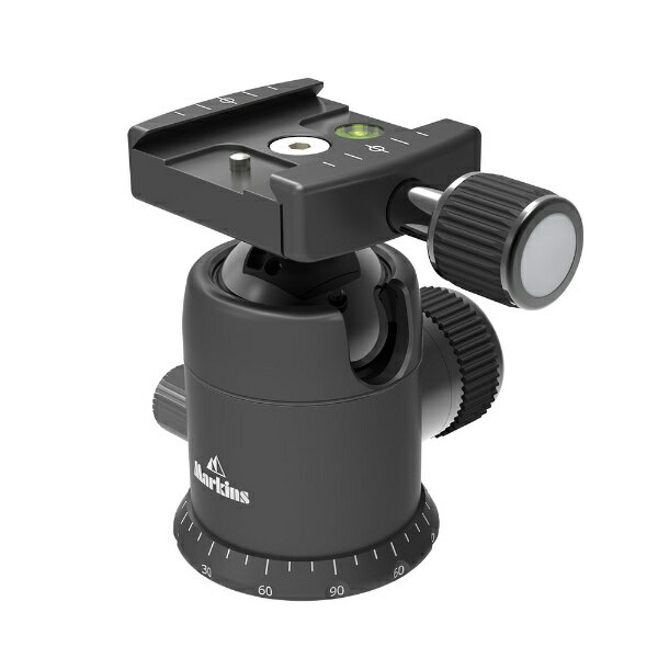 小型・軽量モデルとしておすすめのQ3iシリーズボール雲台・ノブ式クランプ仕様耐荷重量30kgのコンパクトシリーズマーキンス（Markins）Q3iは、小型・軽量モデルとしておすすめのQ3iシリーズにノブ式クランプを装着したボール雲台です。Q...