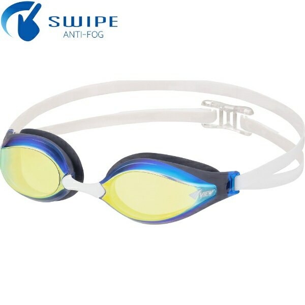 広視界＆高密着のクッション付レーシング。ミラータイプ。POINT1本体とストラップの接続部がしなることにより顔に密着し、抵抗が軽減POINT2薄型＆カーブレンズで、周囲の状況をキャッチしやすい広視界POINT3新機能QSA機構により、ストラ...