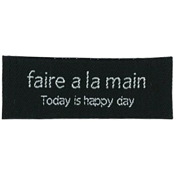 ■自分のイニシャルが入るだけで特別感が生まれる、そんなイニシャルモチーフシリーズ。■ワンポイントに使用できるおしゃれなモチーフタグ。■バッグや小物などに付けるだけで、おしゃれにかっこよく、特別なものになるタグです。（縫い付けタイプ　3枚入り）