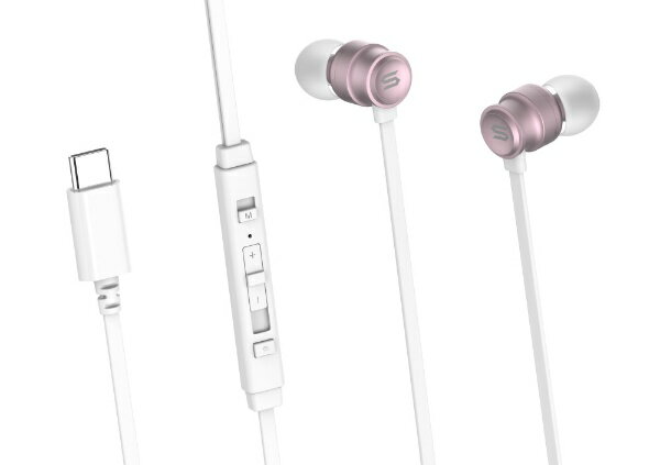 ■Type C 対応イヤホン■ビデオ会議に便利なミュートボタン搭載■スライド式ボリュームコントロール■フラットケーブルで絡みにくい■10mmドライバー搭載で迫力あるサウンド■高級感のあるアルミヘッド採用■イヤピースはXS/S/M/L 4種類