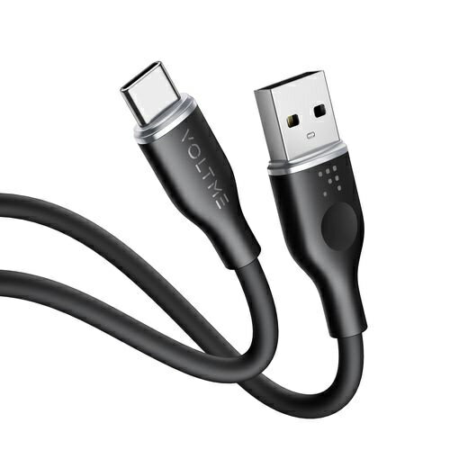 ■ 高い耐久性: 2,5000回の折り曲げテストを実施したVOLTME USB ケーブルは一般的なケーブルより5倍以上の持続力を持ちます。■VOLTME Powerlink Moss流動性シリコン、 USB C to USB C 100W ...