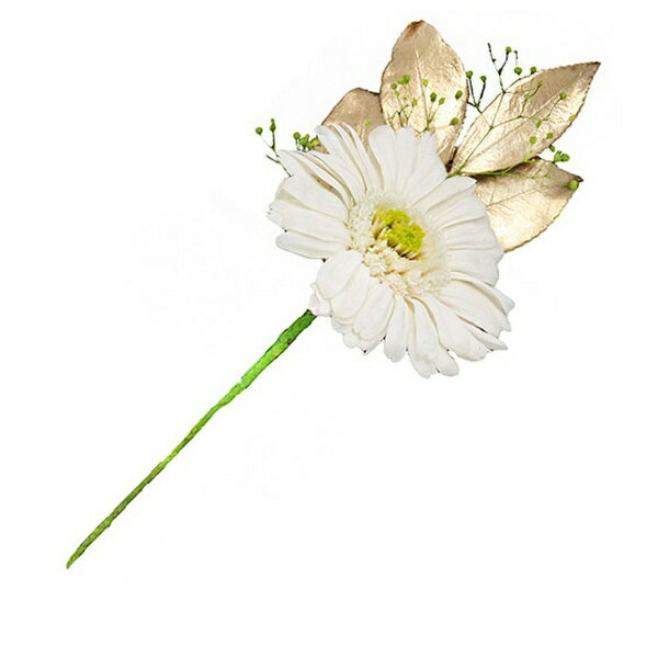 プリザーブドフラワーのプチシリーズ。小さいサイズでも金の葉がインパクトのある美しいアレンジメント。インテリア、コサージュなど飾り方は様々です。色 ： 金・白素材 ： ガーベラ・サザンカ葉パッケージサイズ ： 265×60×120mmパッケー...