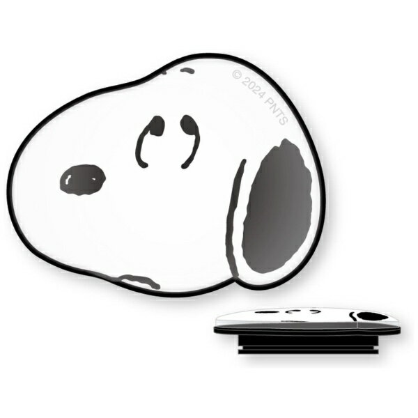 ポコッと飛び出してスマートフォンの保持をサポート。簡易なスタンにもなります。スマートフォンの背面に貼り付けるアクセサリです。スマートフォンの持ちやすさを向上します。スタンドとしてもご使用いただけます。使用時：本体上部をスピンすると自動的に飛...