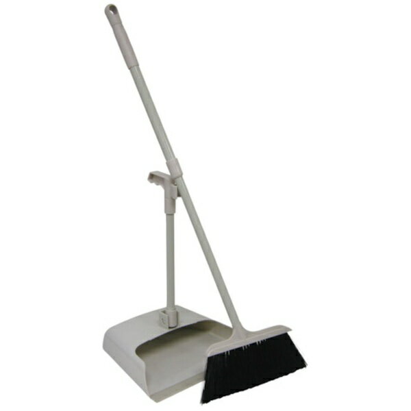 ■ホウキとチリトリのセットです。■折りたたみスマート収納です。■使いやすい柄付きチリトリです。【用途】・屋内外・土間の掃き掃除用。【仕様】・色： アイボリー・幅（mm）： 260・奥行（mm）： 200・長さ（mm）： 530〜750・化繊...