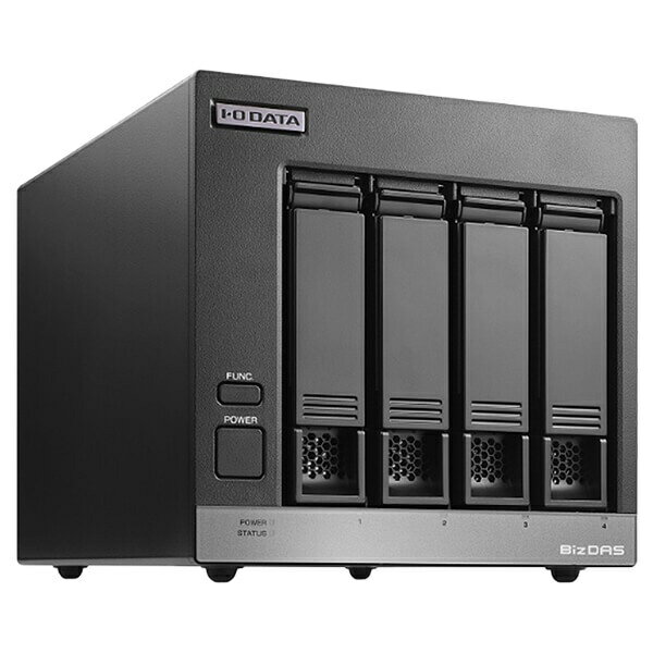 大切なデータを冗長化して守る！長期5年保証付きの4ドライブ搭載ハードディスク「法人向け 5年保証 USB 5Gbps＆RAID対応 4ドライブ外付ハードディスク」本商品は、USB 5Gbps対応の外付けハードディスクです。4台のハードディス...