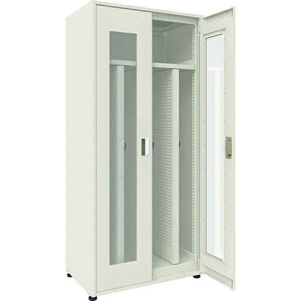 ■工場や事務所の空間を仕切ったり、壁面に設置して収納用保管庫として【仕様】・間口（mm）： 900・奥行（mm）： 571・高さ（mm）： 2100・有効間口（mm）： 840・色： ネオグレー・棚段数（段）： 2（天地段数　※天板含む）・...