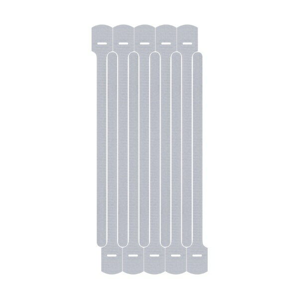 シリーズ最小！両面タイプの面ファスナー式ケーブルラップ■幅6mm×長さ140mmのコンパクトサイズ限られたスペースでのケーブル管理や、複雑な配線整理にもフレキシブルに対応。■ナイロンタイの代用にもおすすめケーブル類をしっかりホールドしながら...