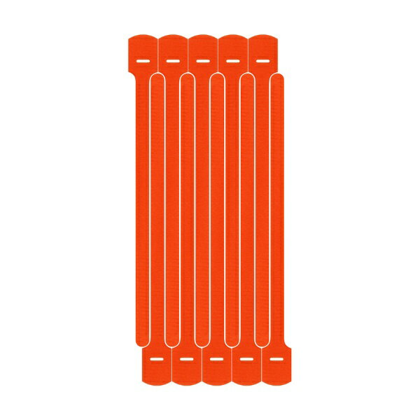 シリーズ最小！両面タイプの面ファスナー式ケーブルラップ■幅6mm×長さ140mmのコンパクトサイズ限られたスペースでのケーブル管理や、複雑な配線整理にもフレキシブルに対応。■ナイロンタイの代用にもおすすめケーブル類をしっかりホールドしながら...