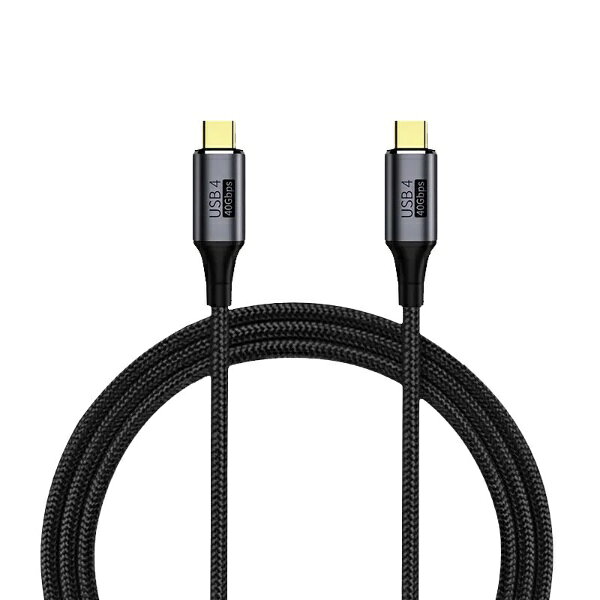 TYPE-C to TYPE-CケーブルUSB4準拠、PD充電100W、40Gbps、8K-60Hz対応本製品は、USB4準拠のTYPE-C → TYPE-Cケーブルです。急速充電、高速データ転送に対応しており、ご利用の機器の能力を活用する...