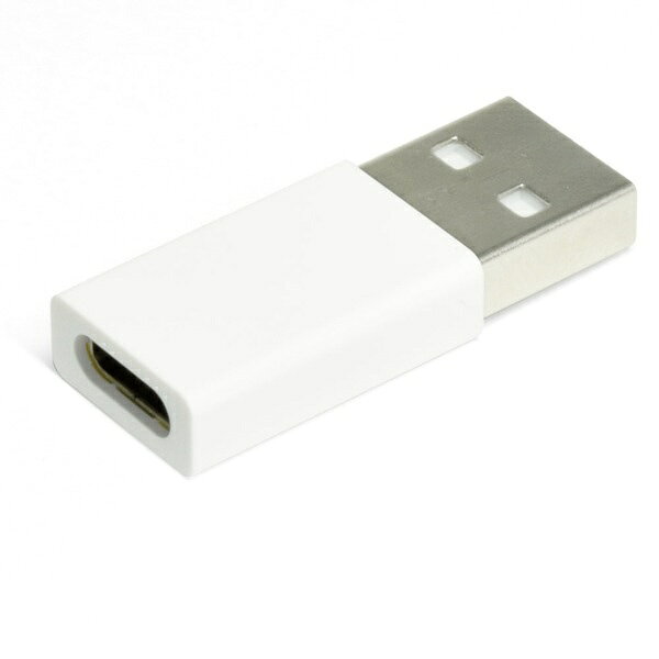 USB TypeCコネクタをUSB(A)コネクタに変換簡易パッケージ版。※TCU20A-WHと中身は同じです。「TypeC→USB2.0(A)オス」■タブレット用周辺機器をパソコン用USB（A）に変換