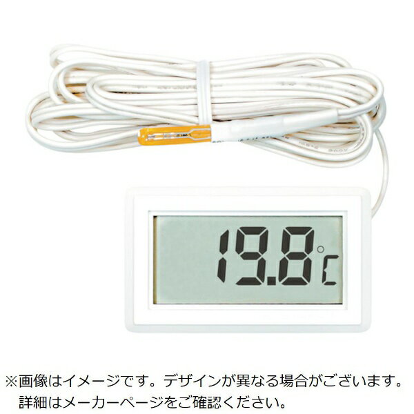 ■組み込み用途にも使用可能な温度計です。【仕様】・測定温度範囲（℃）： -40〜95・温度最小表示（℃）： 0.1・電源（V）： LR-44（1.5V）ボタン電池×1・幅（mm）： 48・奥行（mm）： 16・高さ（mm）： 28・サンプリ...