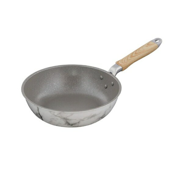 ■表面は高度な技術で上品な大理石模様■内面は耐摩耗性試験100万回をクリア■おしゃれな木目ハンドルはシリコーン塗装なので握りやすい