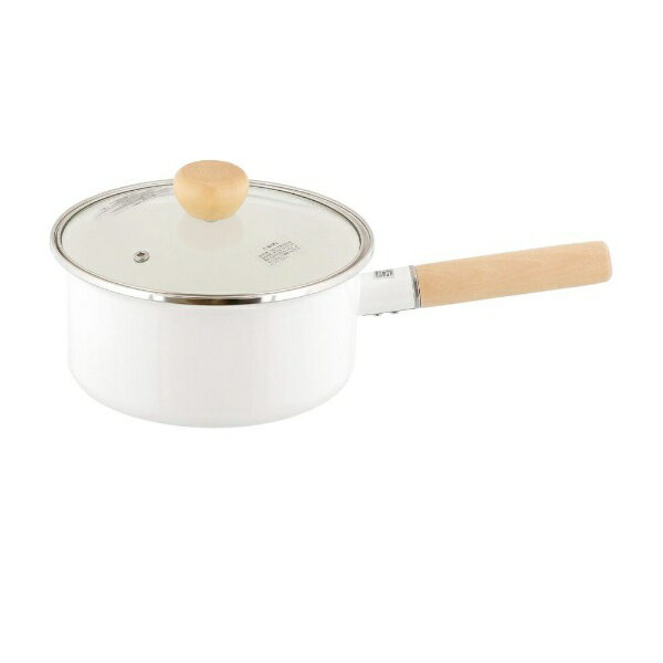 酸やアルカリ性に強い内外面ホーロー加工なので、酸やアルカリ性に強く、耐食性・耐久性に優れています。におい移りしにくいにおい移りしにくいのがホーロー加工の特徴です。火加減を確認できる調理の様子が見やすいガラス蓋付き。