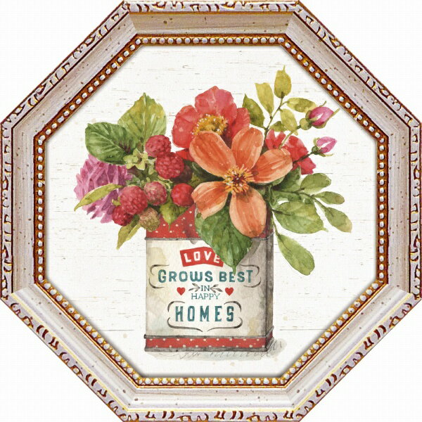 風水で人気の幸運を呼ぶと言われる八角形のアートが、多彩なラインナップで登場！■材質樹脂フレーム■仕様絵の表面を特殊ゲル加工、壁掛・卓上両用（木製丸棒足付）■作家リサ オーディット■出身カナダ女性作家■作者詳細等装飾系アーティストである彼女の...