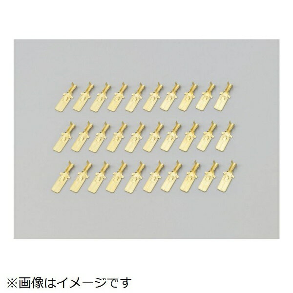 ピット業務で使用頻度の高い商品を、増量したりパッケージを簡素化することでお求めやすくしました・カラー： ゴールド・端子（オス）30個