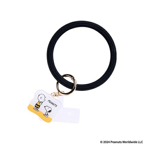 PEANUTSデザインのハンドストラップが登場！ゆらゆら揺れるPEANUTSのチャーム付きハンドストラップ。まるでチュロスのようなデザインでインパクトも抜群！お気に入りのケースと組み合わせて、スマホを可愛くコーディネートしよう。・ストラップ...