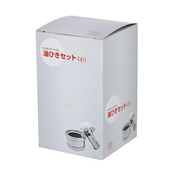 フライパンやホットプレートの油引きに手を汚さずに芯の交換ができます仕様規格： （小）材質 本体： ステンレス製品サイズ W×H×Dmm78×125×78製品重量 （g）127