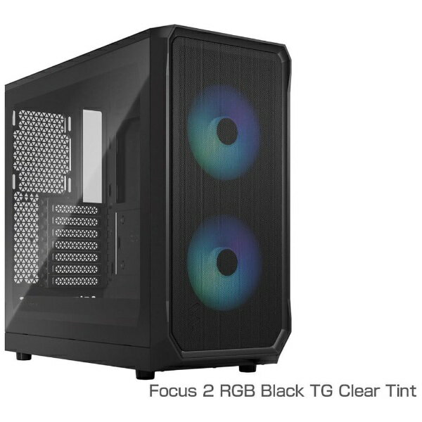 エアフローを重視したフロントデザイン。2基のアドレサブルRGBファンを搭載し、拡張性に優れたミドルタワー型PCケース■エアフローを重視したフロントパネル■オープンレイアウトデザインを採用■目隠しパネル付きの強化ガラス製サイドパネル■ケース各...