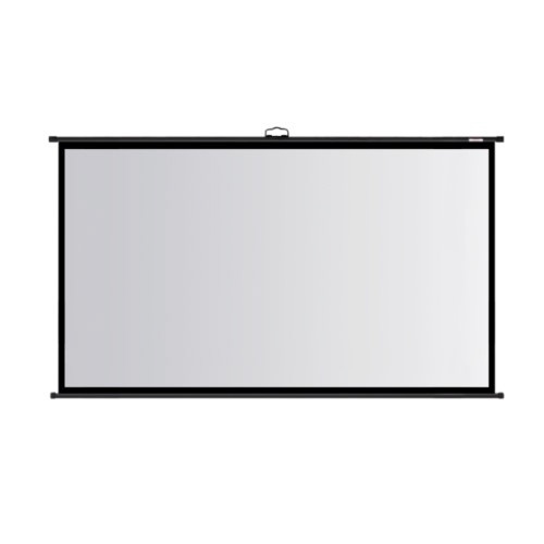 ■KHS-Mはオールサイズ4K対応ホワイトマット生地を採用■手軽にスクリーンの大画面を楽しめる掛け図タイプ