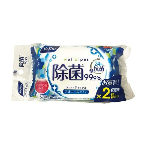 アルコール配合の除菌ウェットティッシュです。■99.9％除菌全ての菌を除去するわけではありません。■24h抗菌全ての菌の増殖を抑制するわけではありません。拭き取った面に対してJIS Z 2801に準じて行った試験の結果に基づく。■水には溶け...