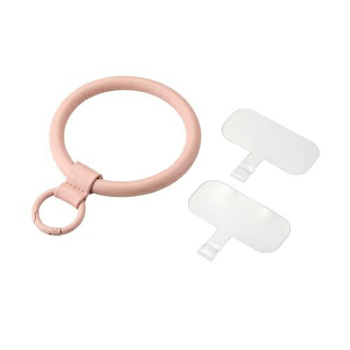 もっと、自分だけの「好き」を選びたい。そんな想いに応えるアクセサリーで、お気に入りの毎日を。スマートデバイスと私をつなぐ、&meです。 レザーの質感が特徴で、手首に通して使えるリングタイプのスマホハンドストラップです。 手首や腕から提げて持...