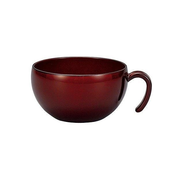 ●汚れが付きにくく洗いやすいプラスチック製の持ち手付き汁椀です。●特殊塗装が施され、撥水性が高く汚れが付きにくくなっています。●軽くて割れにくく、お子様でも扱いやすいです。●電子レンジ対応で、「1人分の温めなおし」などにも最適です。●家庭用...