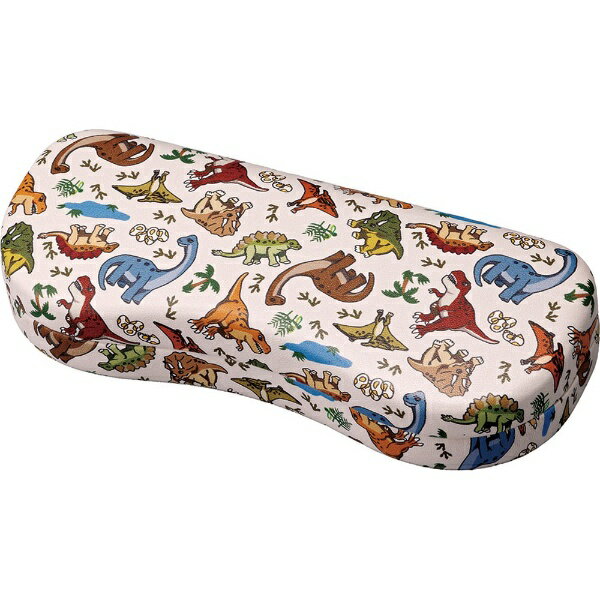 子供達に大人気の恐竜柄に新柄登場です！＜BR＞ハードケースで大事なメガネをしっかり守ります！