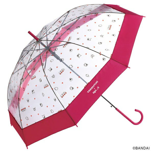 懐かしさにキュン！大人気「たまごっち」とWpc.がコラボレーション★『TAMAGOTCHI×Wpc.っち』！ドット絵のたまごっち達が傘全体に散りばめられたビニール傘です。あめのひドロップ、ごきげんハートの2種類展開です。【あめのひドロップ】...