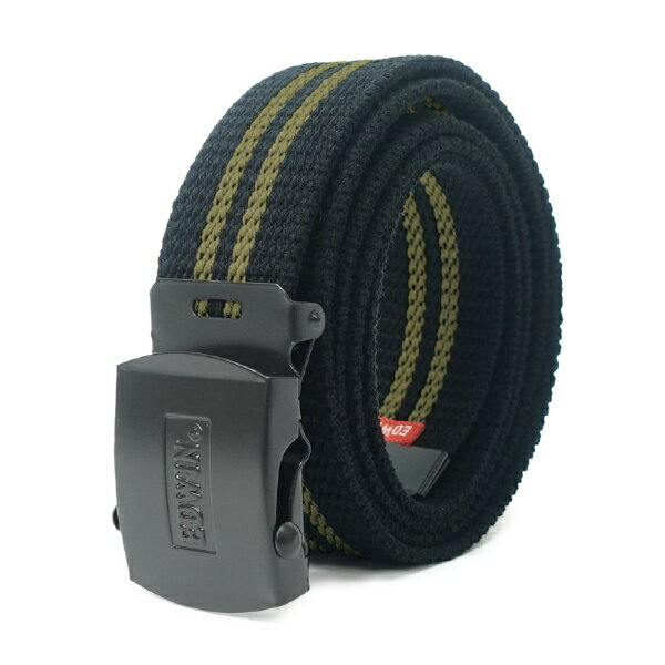 ジーンズなどでお馴染みのEDWINからカジュアルな着こなしに合わせやすいブラックバックルを採用したGIベルトが登場しました。気軽にファッションに取り入れられるガチャベルトはカジュアルスタイルのワンポイントとしても活躍します。